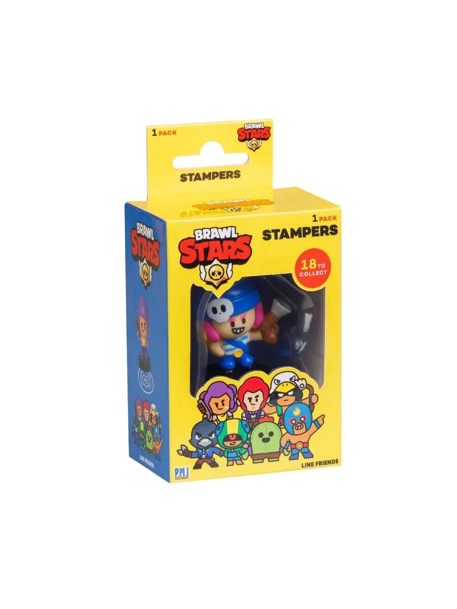 Коллекционная фигурка штампик Brawl Stars Пенни 1 шт. BRW5010