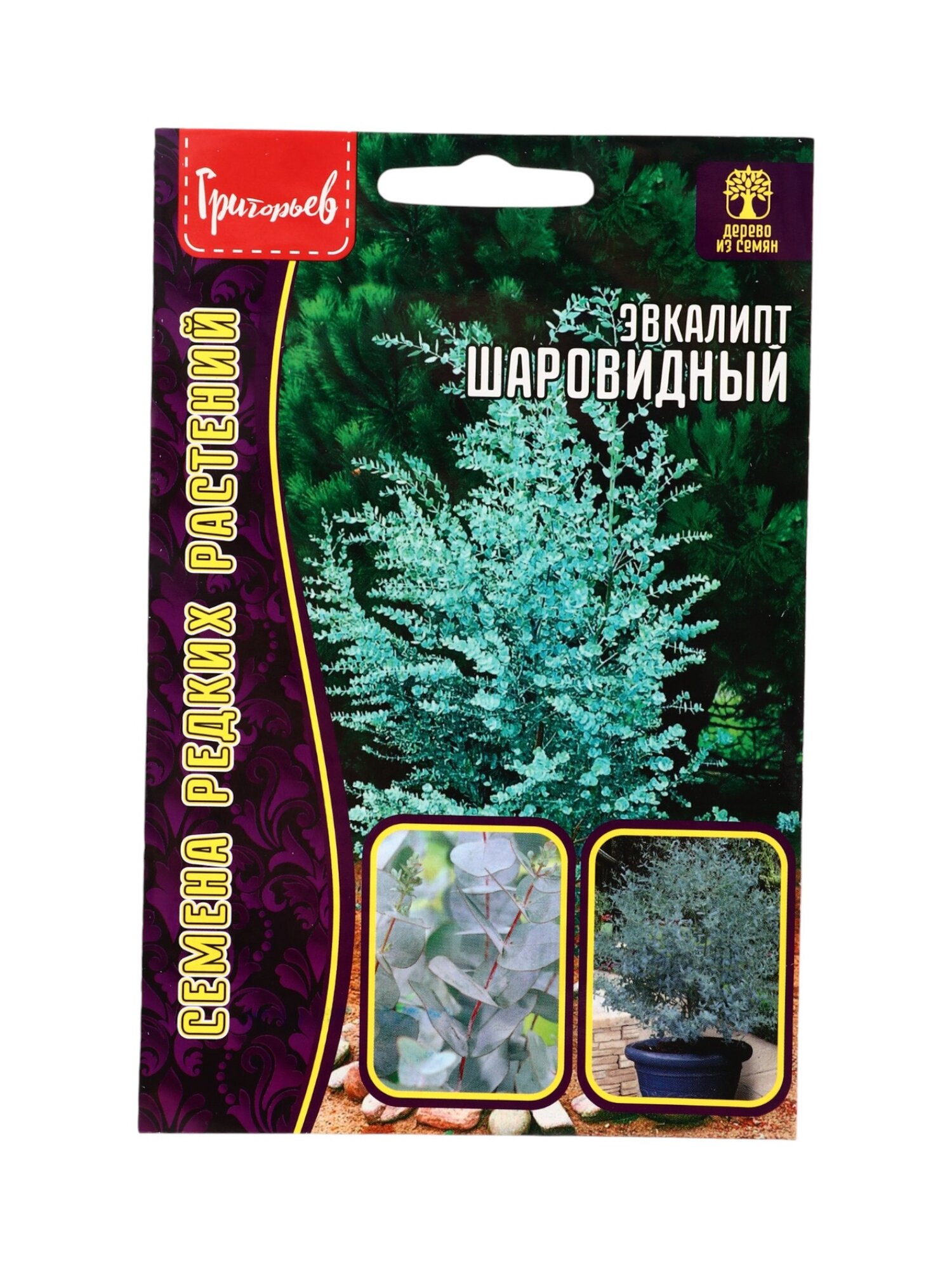 Семена Эвкалипт Шаровидный 10шт. 12.29 г. 10967546