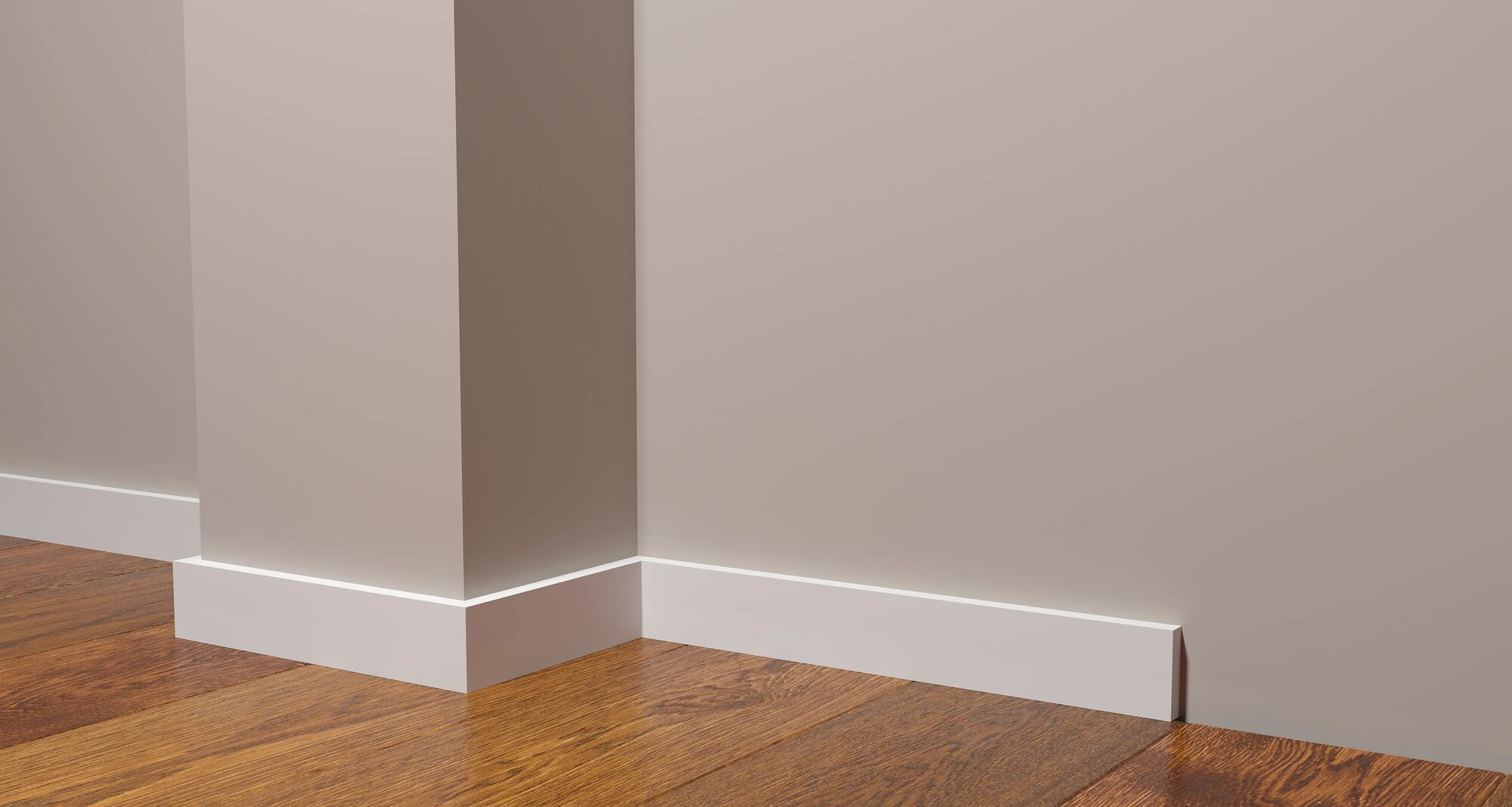 Молдинг-плинтус Decor-Dizayn DD620, под покраску, 40*10*2000мм, 1 шт