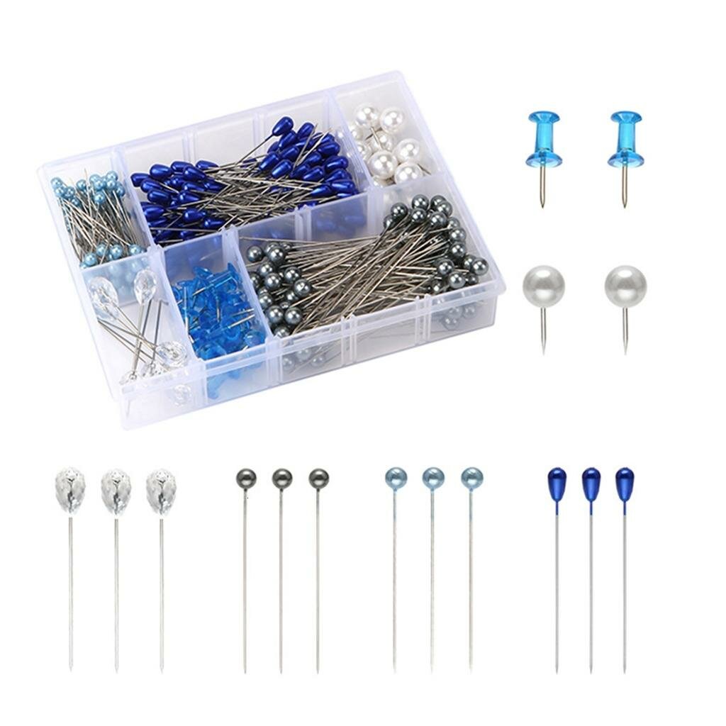 Цветные кнопки с круглой головкой для карт, Русалочьи Слезы Позитив