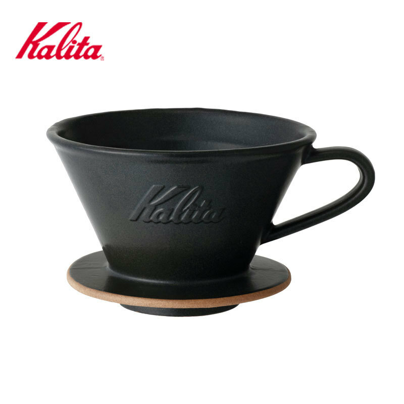 Оригинальный японский фильтр для кофе KALITA, корзинного типа, керамический, 185MI, Mino Ware, 3-отверстный фильтр для кофе