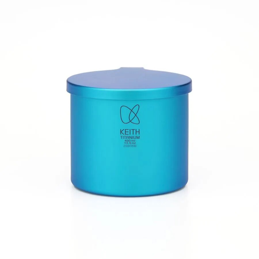 Кружка титановая с крышкой Keith Titanium Ti3257 400ml