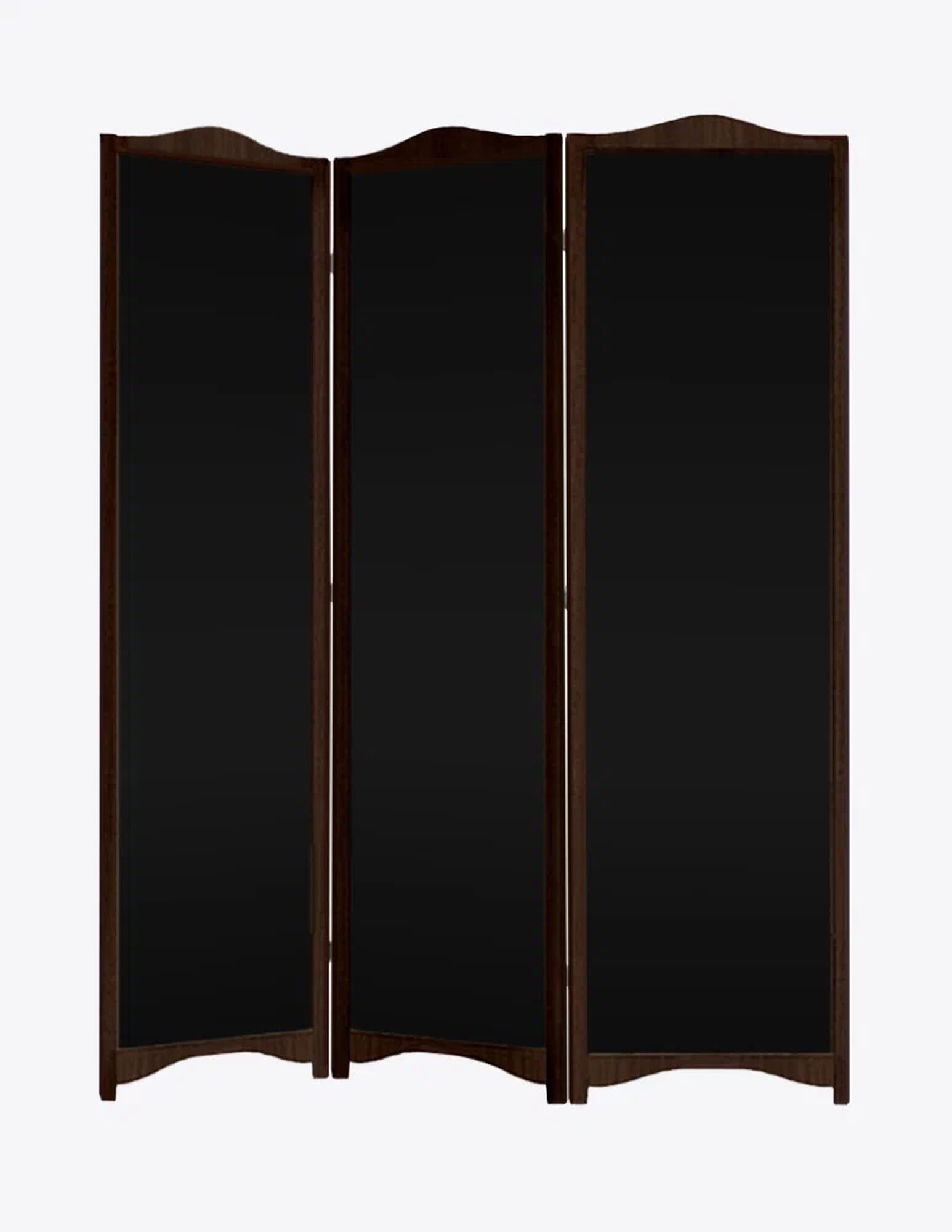 Ширма перегородка для зонирования «Винтаж волна» - 3, размер 185х150/50 см