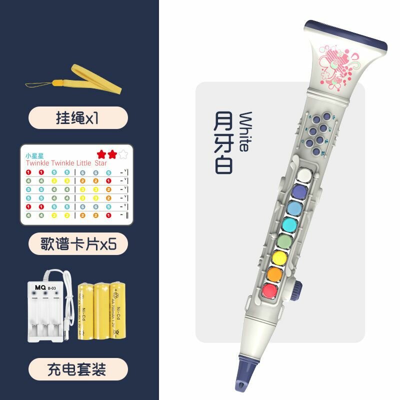 Детский саксофон, детская труба, кларнет, электронный духовой инструмент, легко осваивается новичками, портативная музыкальная игрушка