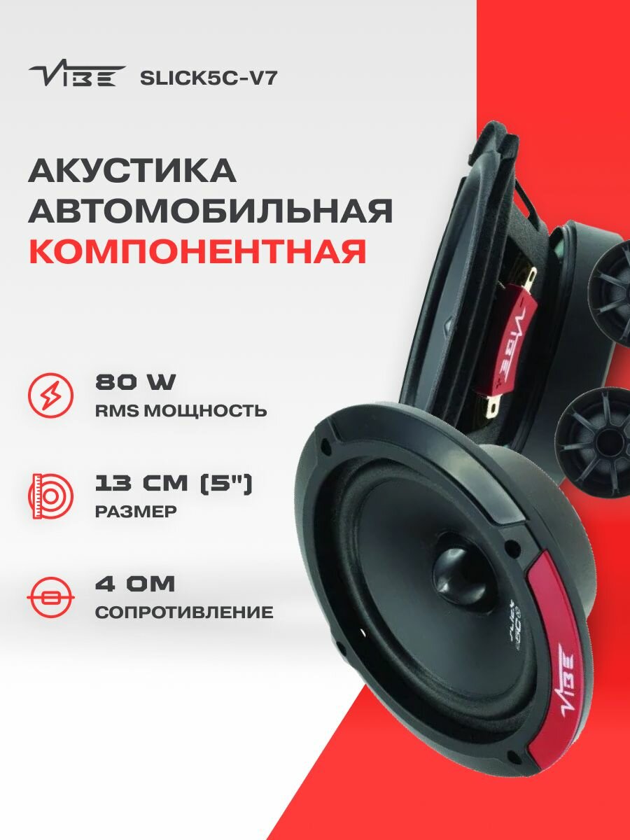 Акустика компонентная VIBE SLICK5C-V7