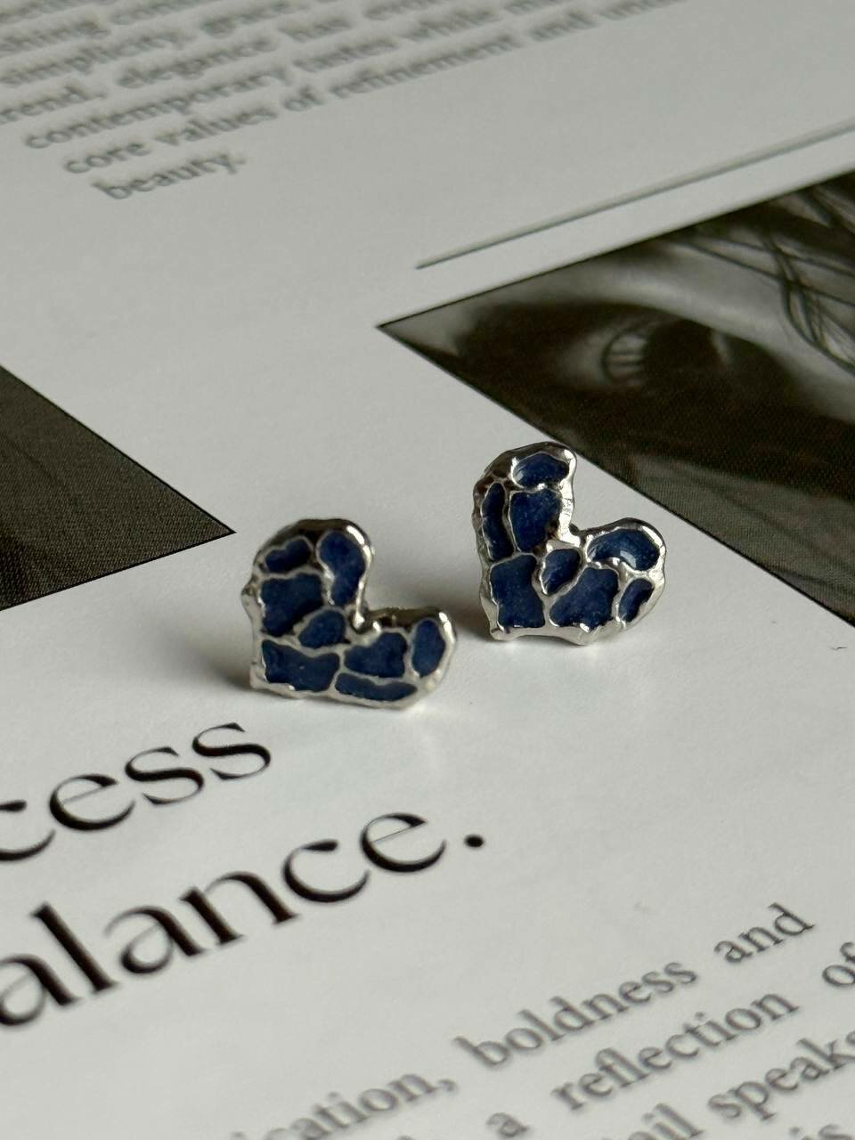 Серьги пусеты