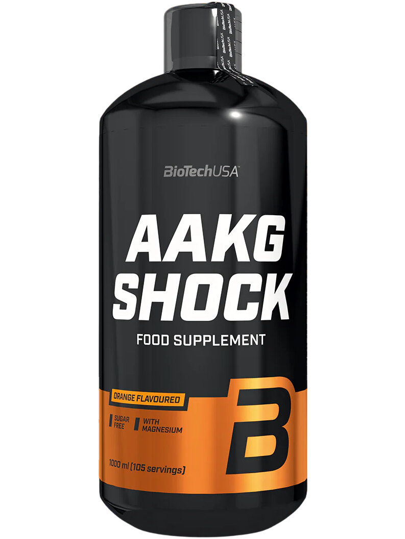 Аргинин / AAKG BioTechUSA AAKG Shock 1000 мл, Апельсин