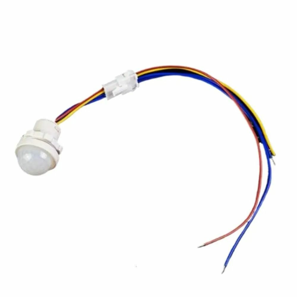 Датчик движения для освещения, - Клеммный провод