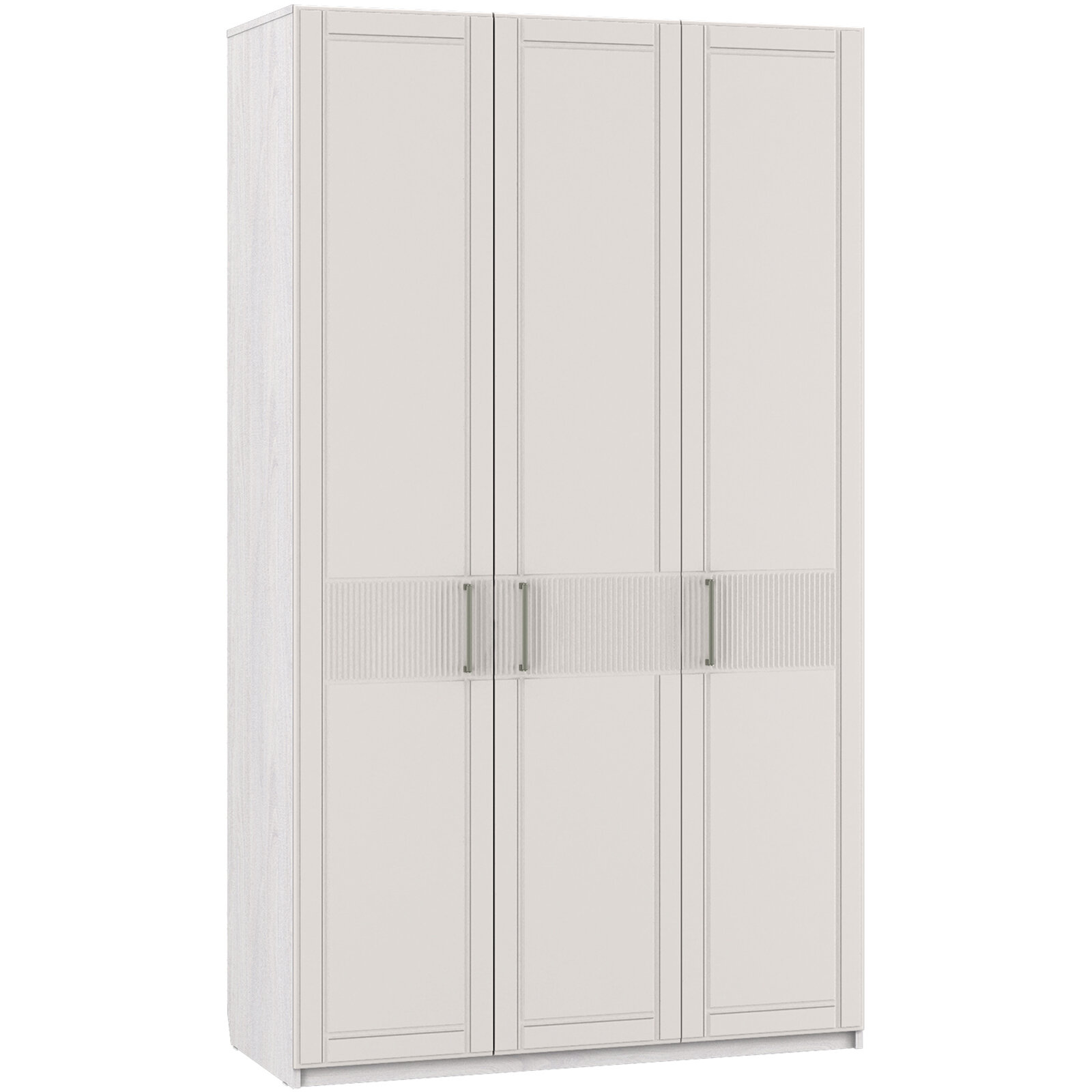 Шкаф 3-х створчатый Андрэа 25, Аквилон, Ясень анкор светлый/Крем