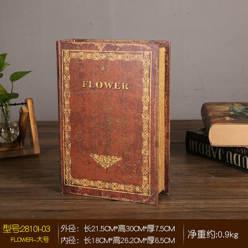 Имитация книги, модель книги для декора в кабинете, офисе, книжной полке, винтажная декоративная книга, реквизит для фотографии, ремесленная демонстрация