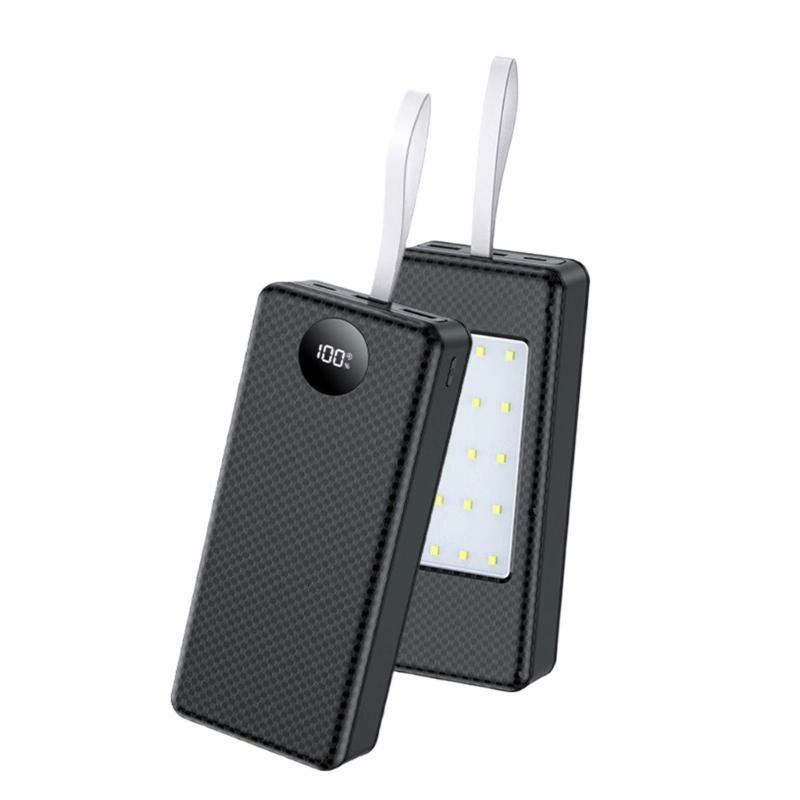 DIY-чехол для зарядки аккумуляторов 18650, Черный - Стандартная версия 10 Вт