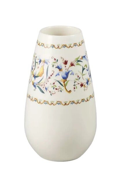 Ваза декоративная Gien Toscana, высота 21см, фаянс, рисунок растительный орнамент