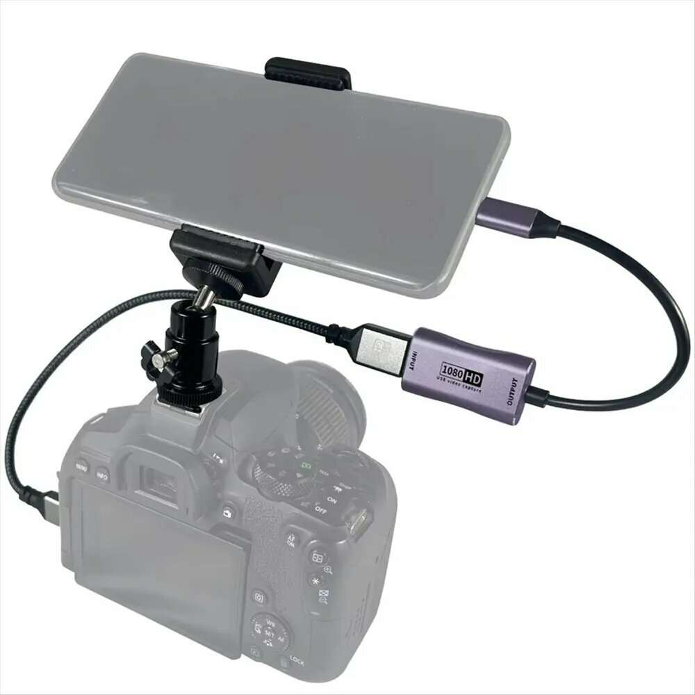Карта видеозахвата 4K для Vlog Filmmaker DSLR