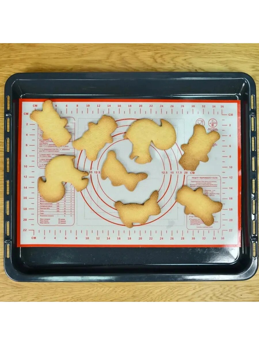 Множество форм для печенья в наборе