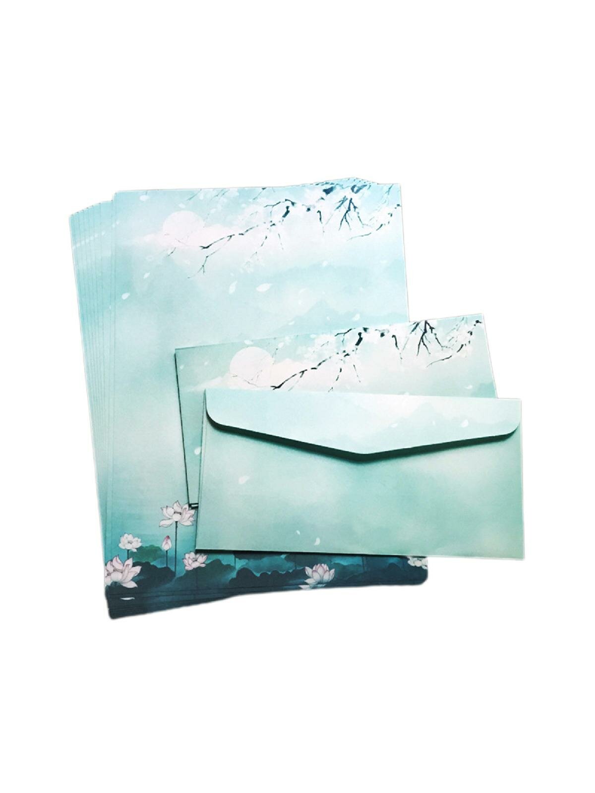 Традиционная бумага для письма Канцелярская бумага и набор конвертов для учащихся