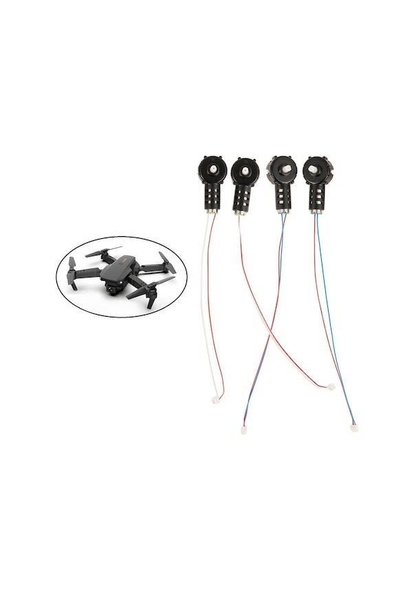 Запасные части двигателя для дрона Suntek E88 Pro, 2 мотора по часовой стрелке, 2 мотора против часовой стрелки, 4 подставки для крепления, Suntek E88 Pro Drone Motor Spare Parts