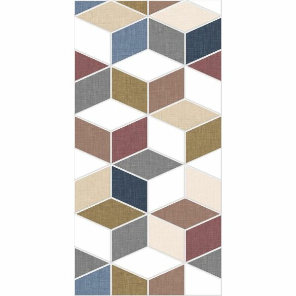 Керамин Плитка Тренд 3Д бежевый мат 30x60 8,5 мм (цена за 1.98 м2)