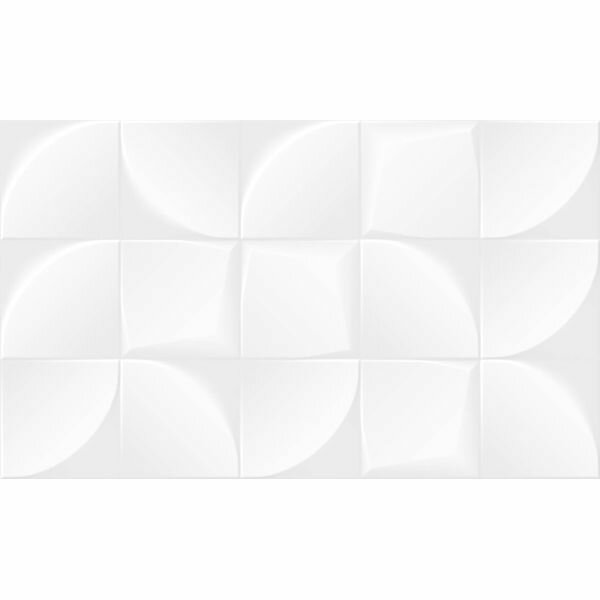 Gracia Ceramica Плитка Nature white белый 02 глянц 30x50 9 мм арт. 010100001403 (цена за 1.2 м2)