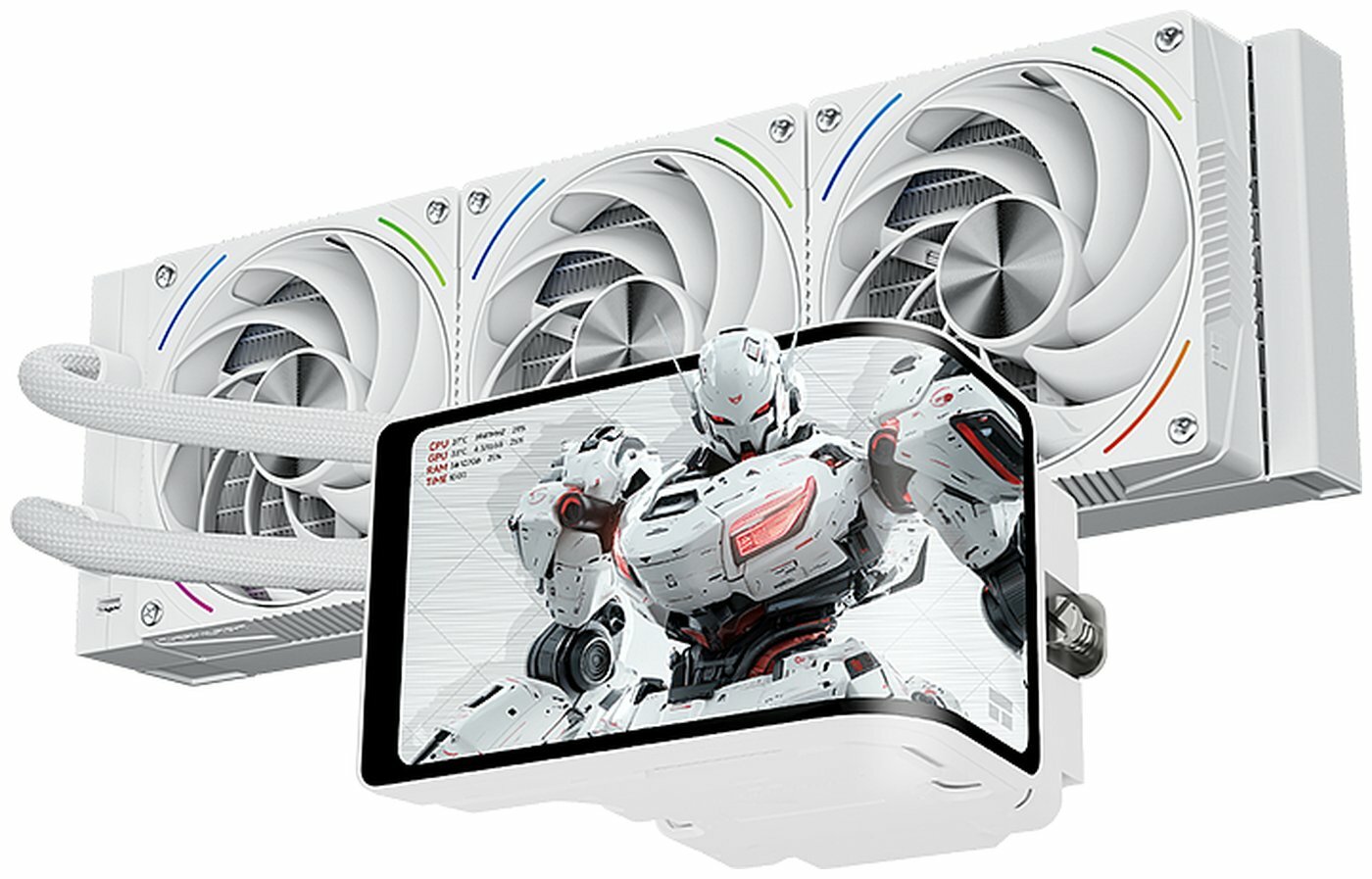 СЖО для процессоров Thermalright Wonder Vision 360 Turbo White (W-VISION-TURBO-WH-360-ARGB)
