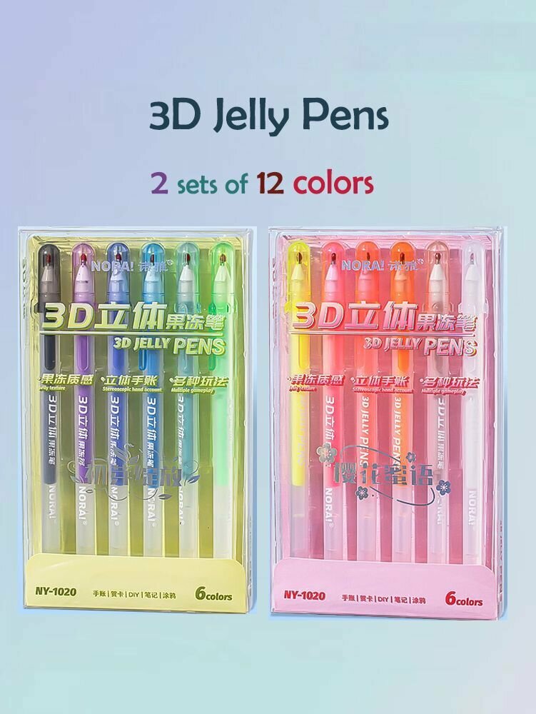 3D-ручки с желеобразным чернилами