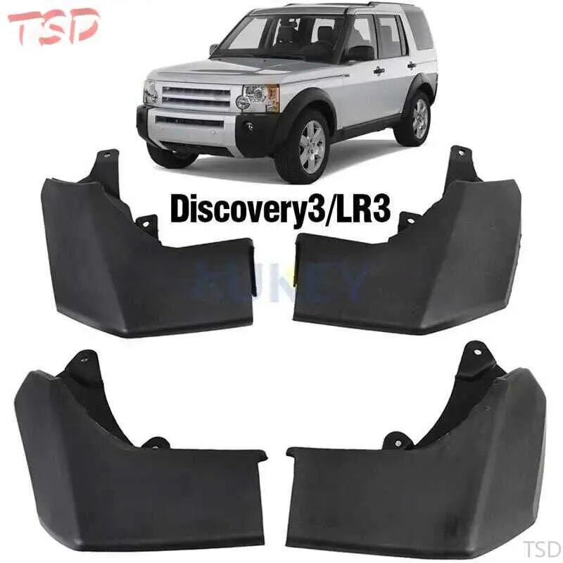Крыло автомобильное для Land Rover Discovery 3, LR3 B2579, ABS пластик, черное