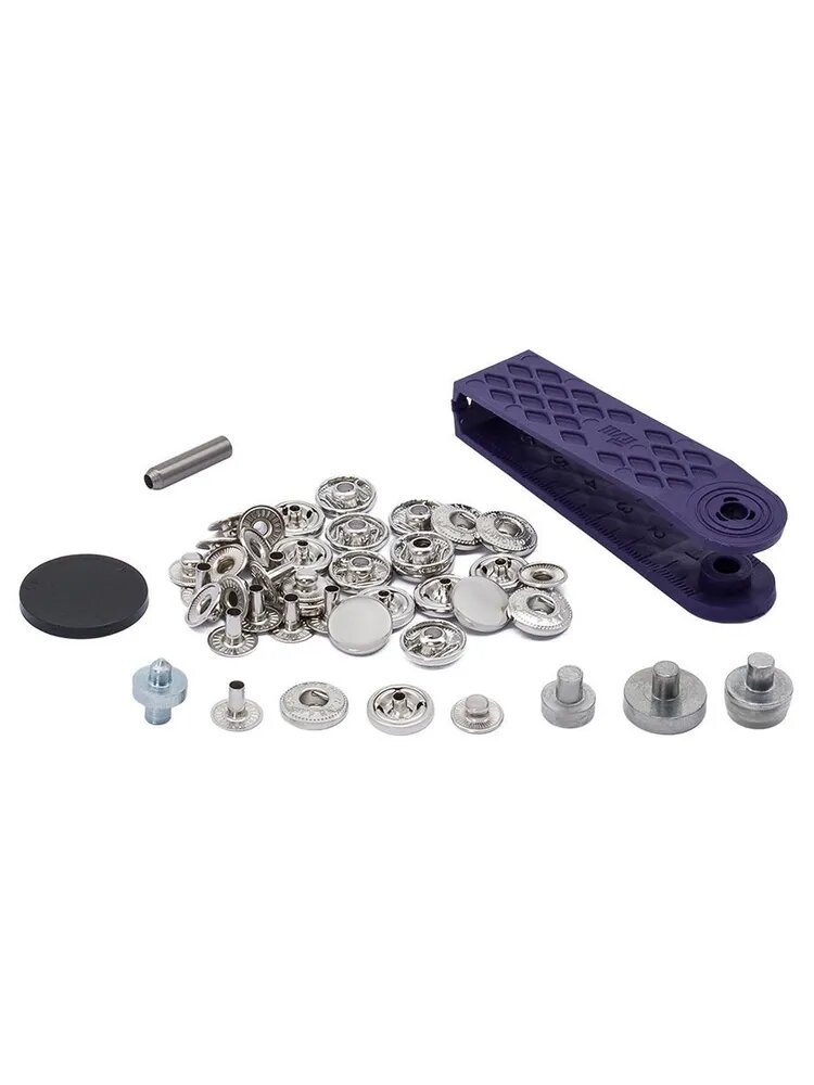 Кнопки для одежды металлические Анорак, 12 мм, 10 шт, Prym 390330