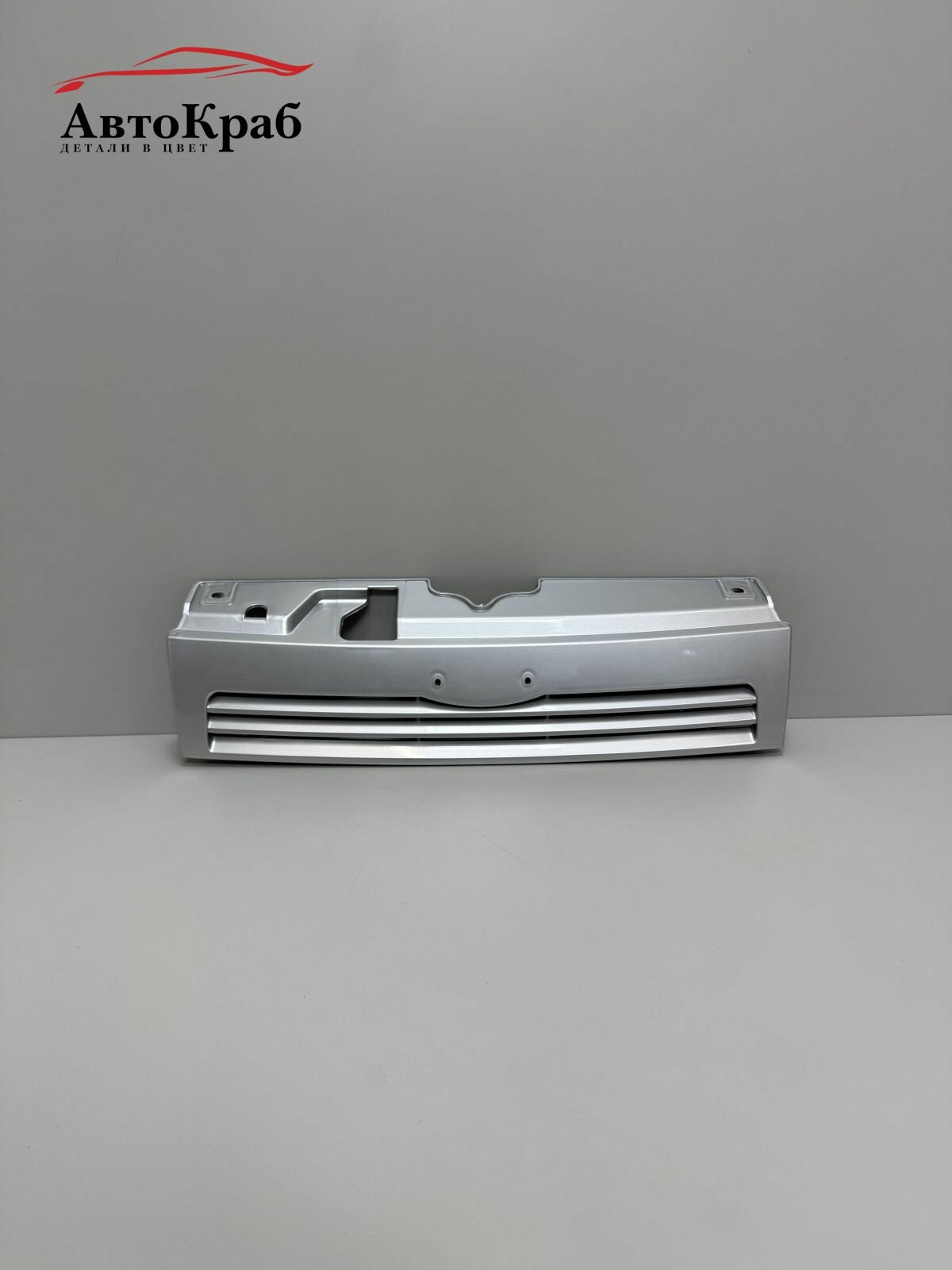 Решетка радиатора в цвет для ВАЗ 2110 2111 2112, 690 - снежная королева, серебристый