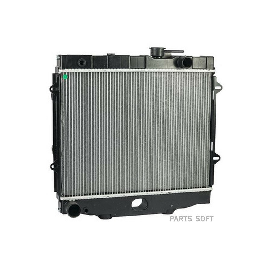 Радиатор охлаж УАЗ-Хантер дв 4213, УАЗ-452 дв 4213,4091, алюмин, двухрядный (UAZ) от официального дистрибьютора, UAZ, артикул 316080130101004