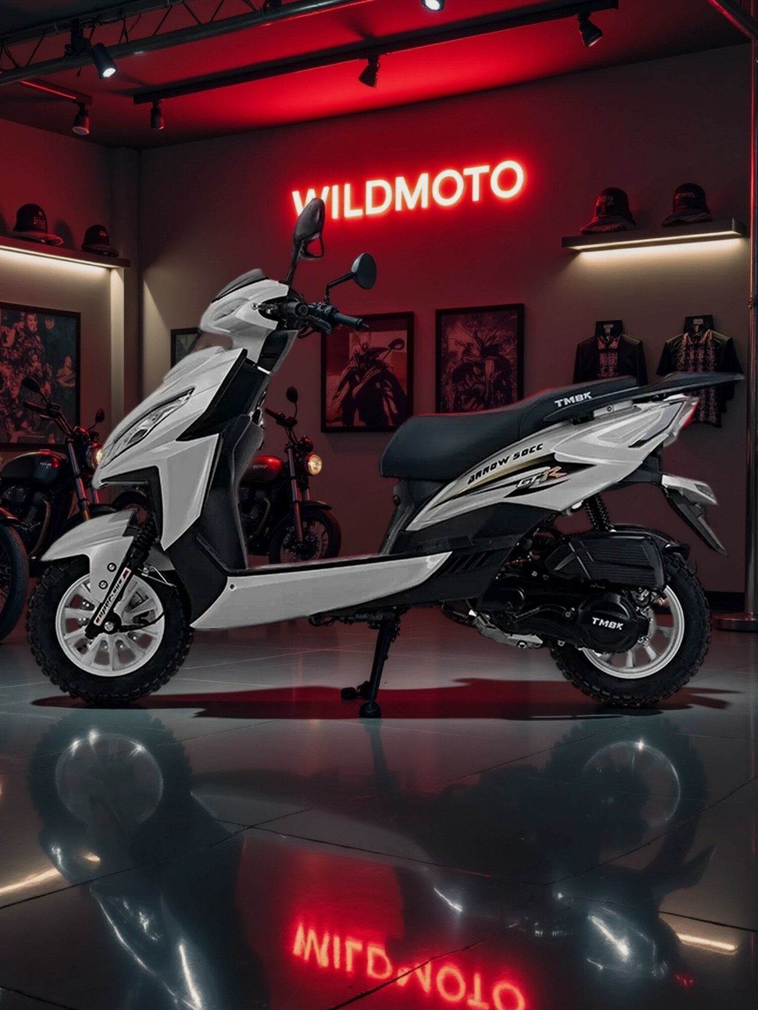 Скутер TMBK Arrow от Progasi, двигатель 4-х тактный, 149.6 см3, ❗ регистрация не требуется.❗