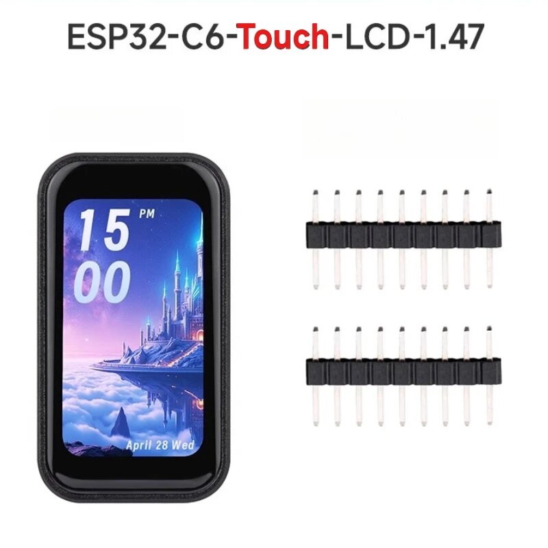 ESP32-C6 1.47" Сенсорный LCD дисплей
