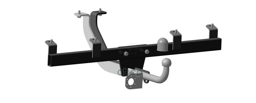 Фаркоп Chevrolet Niva 2123 4x4 (штатные места) 2002/12-2020, Lada Niva 2020-2021, Lada Niva Travel 2021- Тип шара: A. Нагрузк.