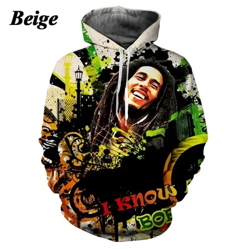Худи Bob Marley, Цвет: Hoodie-PZM11695