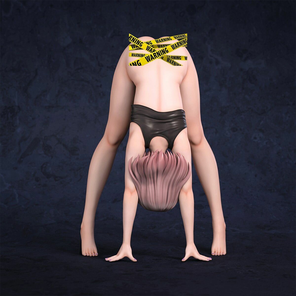 Хентай Фигурка Аниме фигурка девочка в стойке на руках, 18+, для взрослых коллекционная модель, без коробки