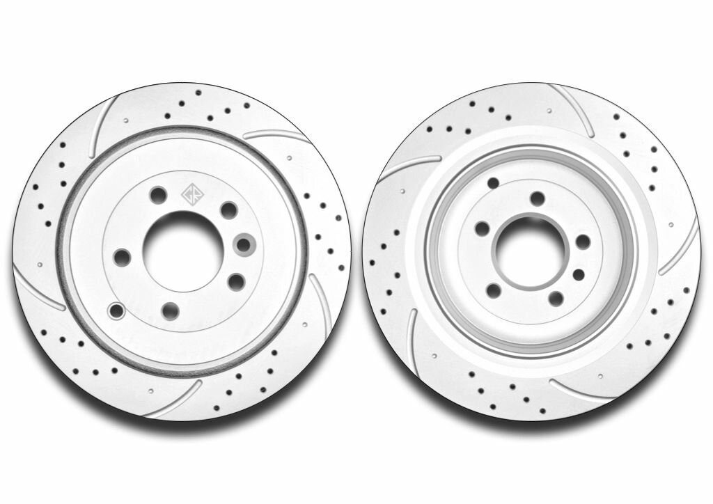 Тормозной диск Gerat DSK-R115P (задний) Platinum для а/м LAND ROVER DISCOVERY, LAND ROVER RANGE ROVER SPORT (350 мм)