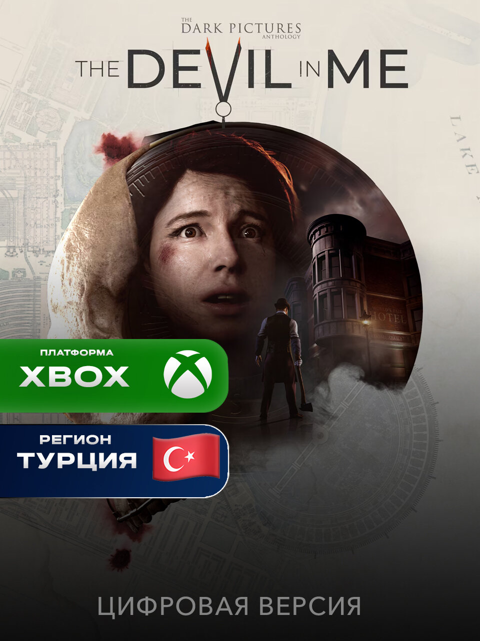 Игра The Dark Pictures Anthology: The Devil in Me Xbox One, Series X|S цифровая версия Новый аккаунт