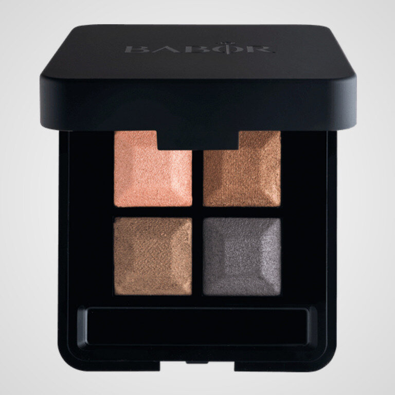 Набор теней для век 02 smokey (смоки) Babor Age ID Eye Shadow Quattro Тени 4 гр