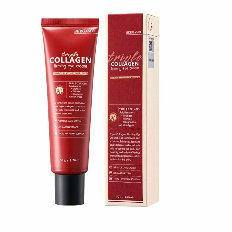 Укрепляющий крем для век с тройным коллагеном BERGAMO Triple Collagen Firming Eye Cream 50 ml