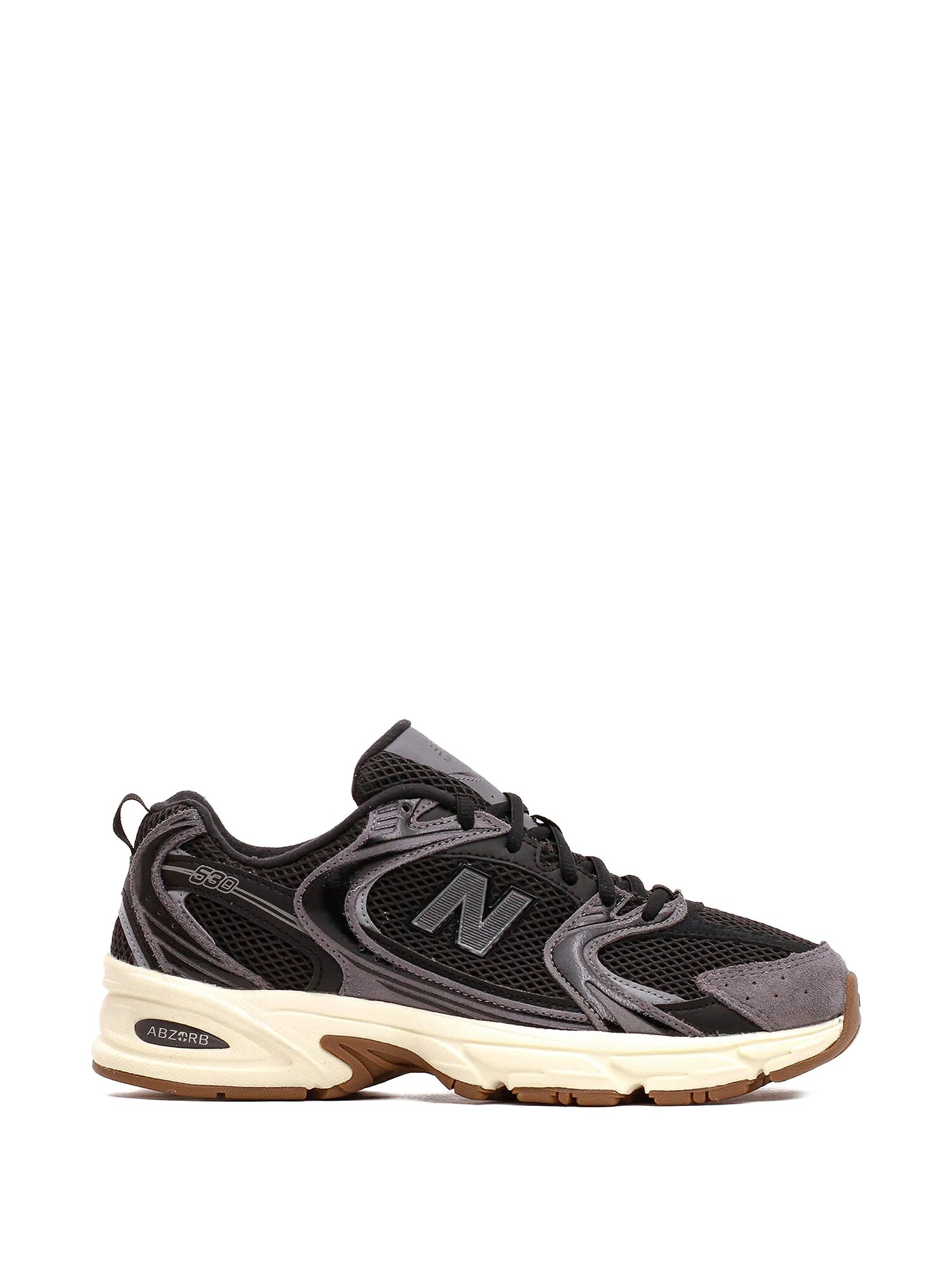 Кроссовки New Balance 37 Low, размер 6 US, черный