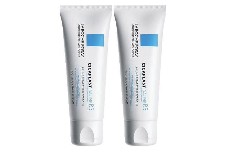 Увлажняющий крем для лица женский La Roche-Posay Cicaplast Baume B5, 100ml*2, white