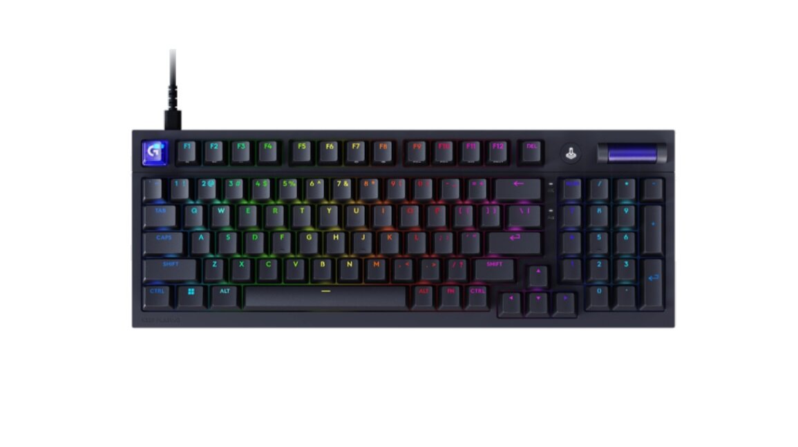 Кастомизированная механическая игровая клавиатура Logitech G316 8K Black Linear английский/русский