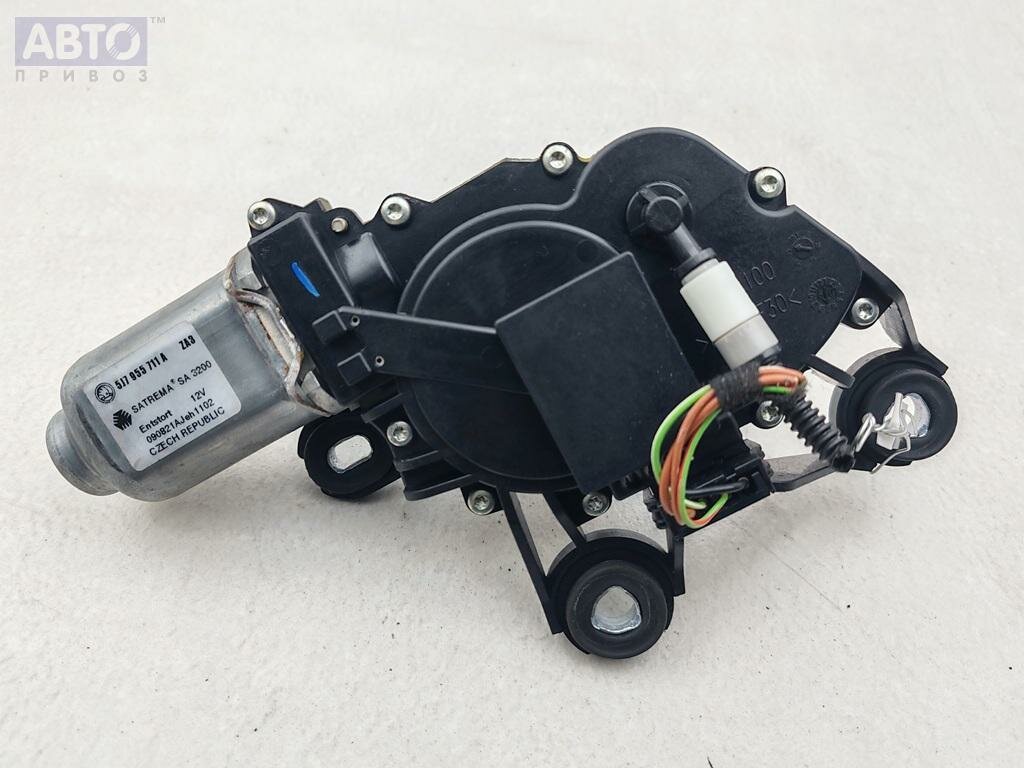 Двигатель стеклоочистителя заднего (моторчик дворников) Skoda Fabia mk2 (5J) 2007-2014