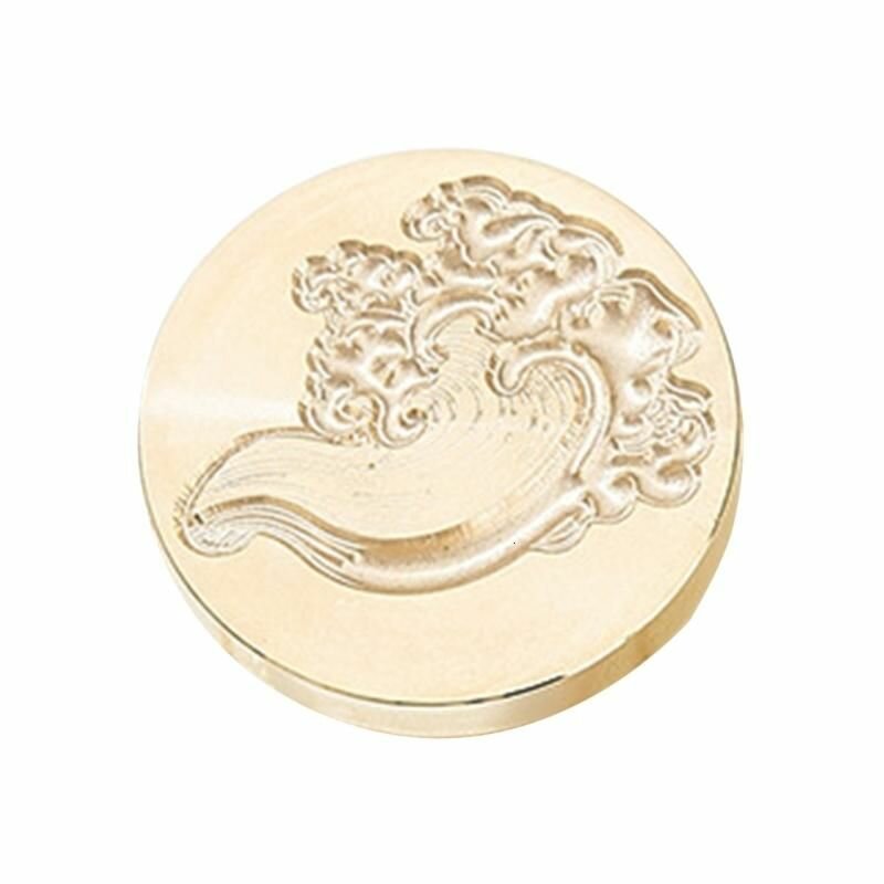 Металлический штемпель с текстурой для воска, - I