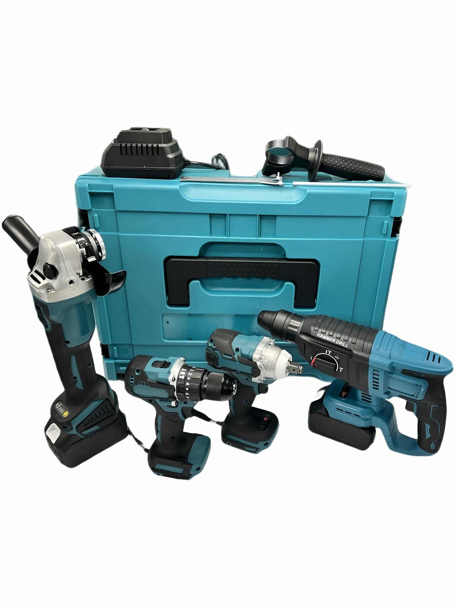 Набор электроинструментов аккумуляторных 4в1