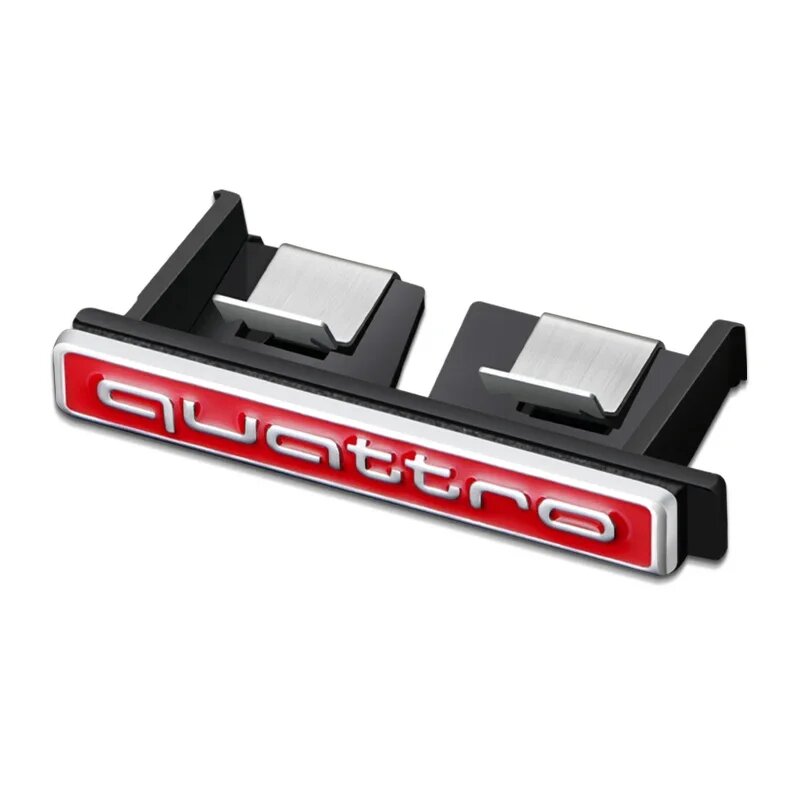 Эмблема Quattro Red Silver-Grille для Audi