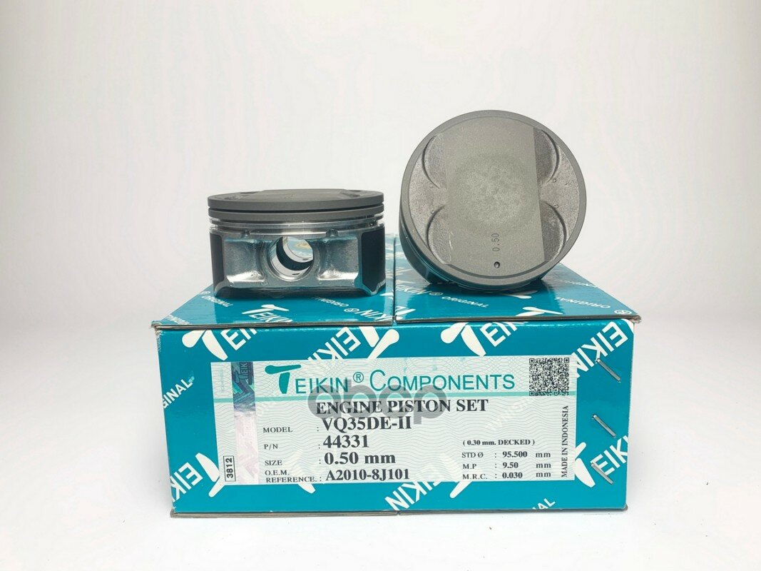 К-кт поршней! 0.50 (6 шт.) Nissan Maxima 3.0 VQ30 95> TEIKIN арт. 44331050