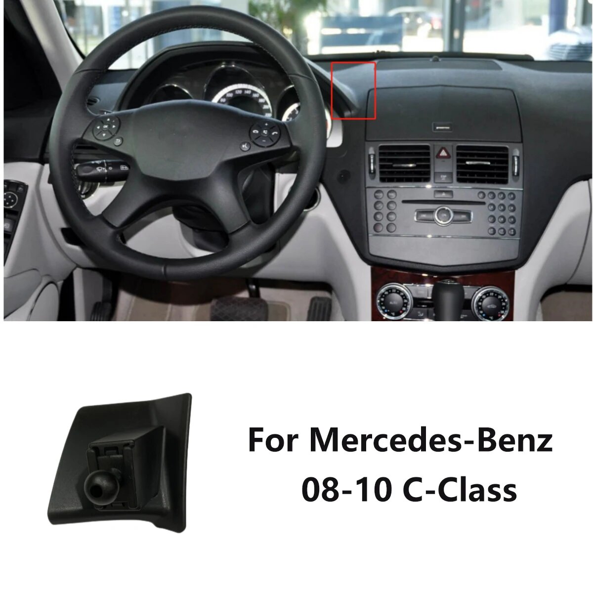 Держатель телефона для Mercedes-Benz C-Class 08-10