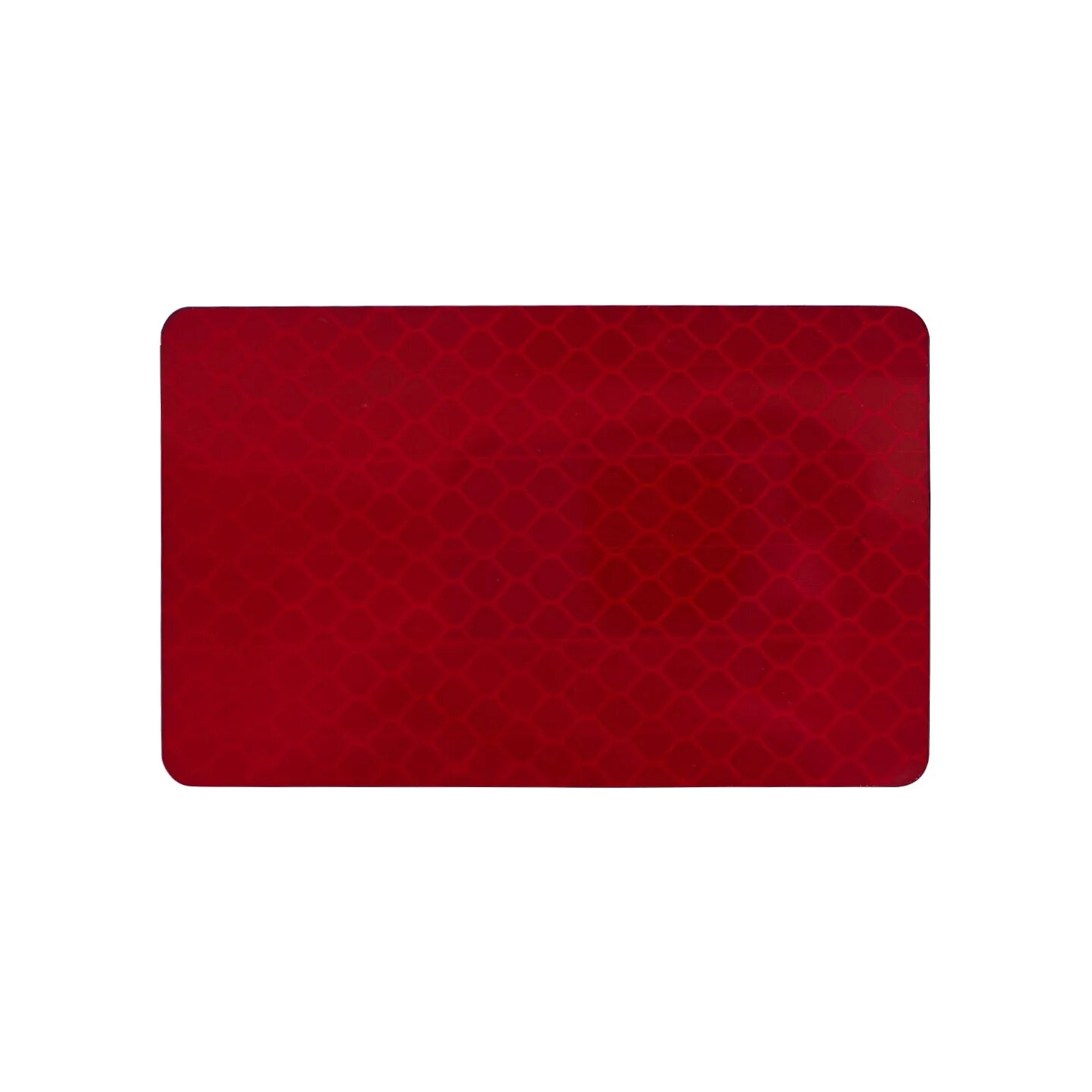 Светоотражающие нашивки на липучке Scp Красный, 8X5CM dark red