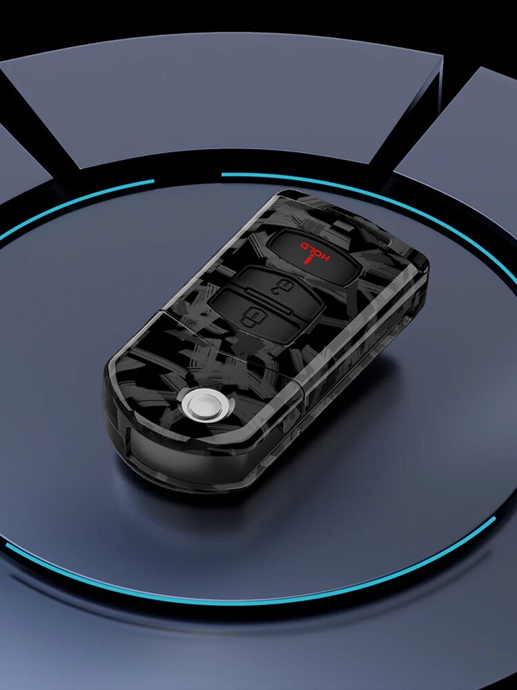Чехол для ключа Mazda 3 Button B F-Carbon