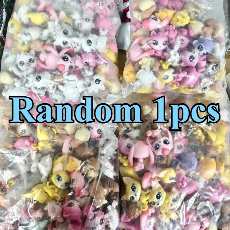 Подлинная милая игрушка Littlest Pet Shop Q-версия, украшение для рабочего стола, грузовой вариант без оригинальной упаковки, интерактивные игрушки, подарки