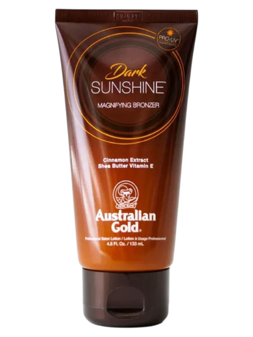 Крем для загара Australian Gold DARK SUN SHINE, с бронзатором, 130мл